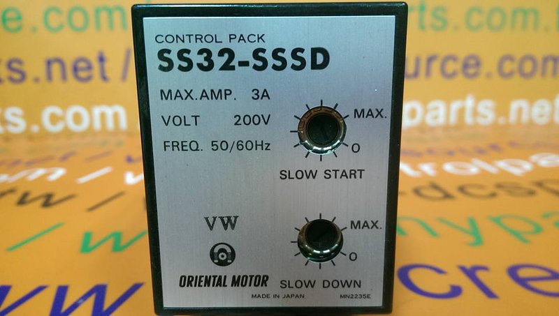 ORIENTAL MOTOR CONTROL PACK SS32-SSSD - 裕益科技自動化設備可程式編碼器PLC分散式控制系統DCS